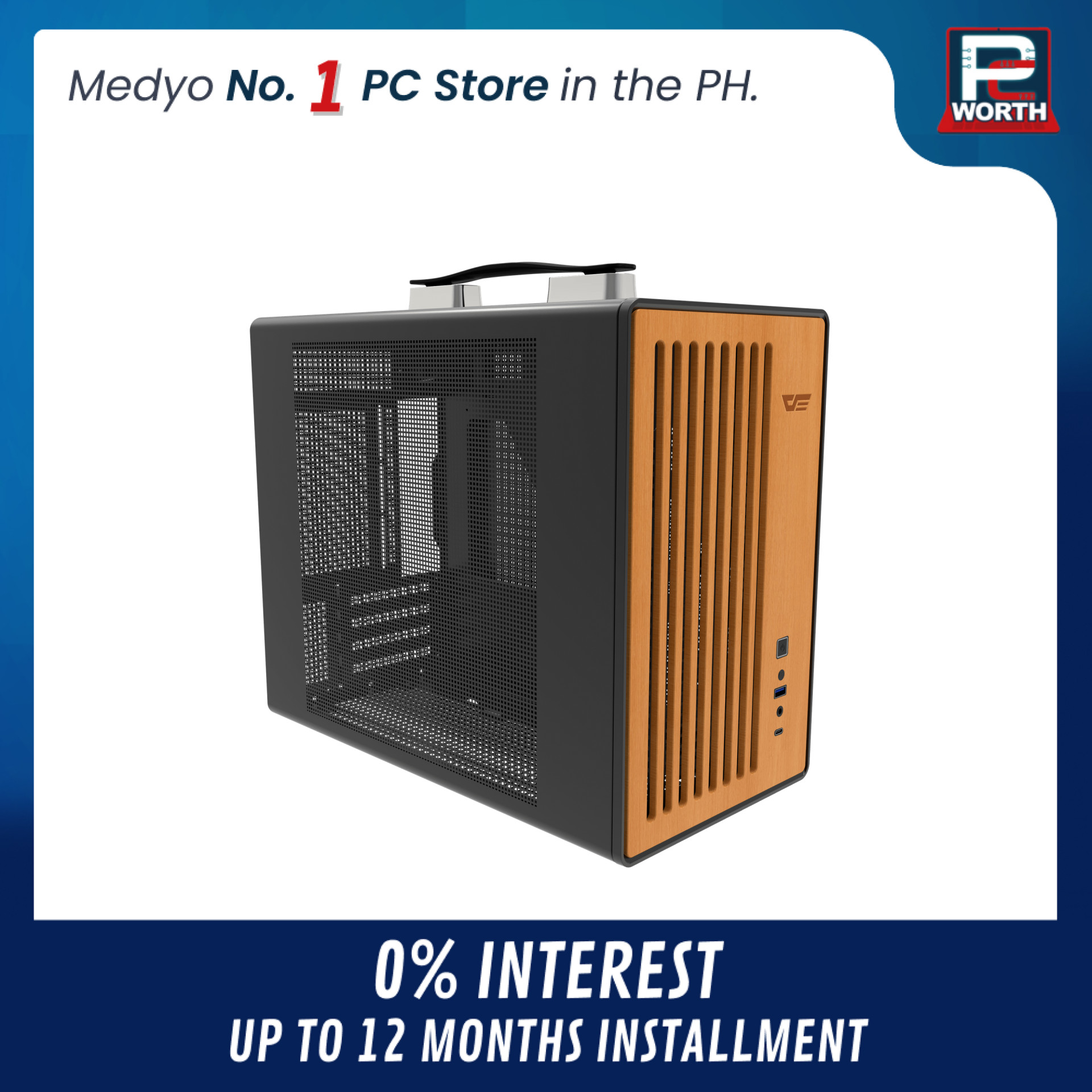 DARK FLASH WD200 BLACK MATX CASE | PC Worth