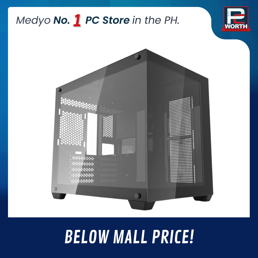 DARK FLASH C285MP V2 BLACK MATX CASE | PC Worth