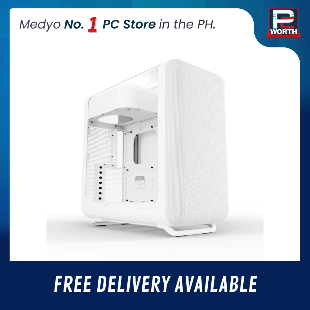 HYTE X50 SNOW WHITE GLASS ATX CASE | PC Worth