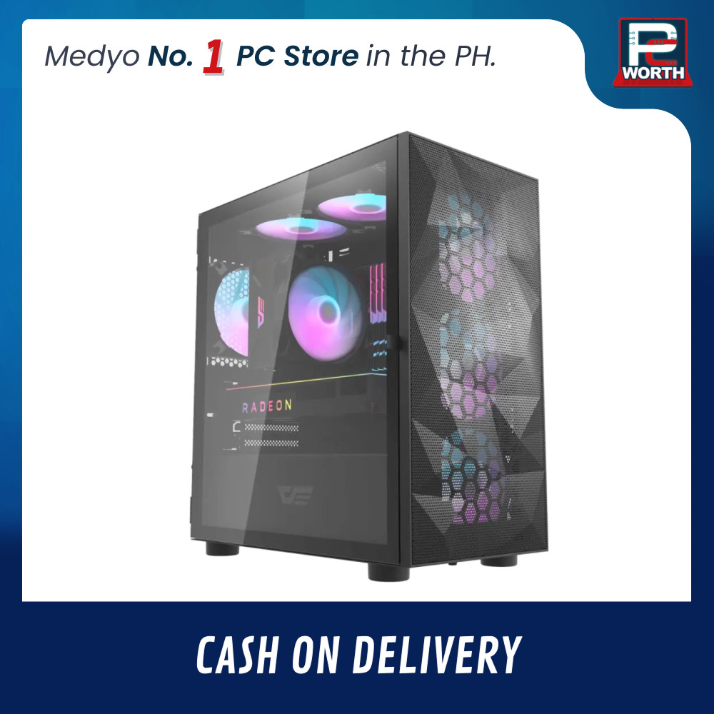 DARK FLASH DLM21 BLACK MATX CASE | PC Worth