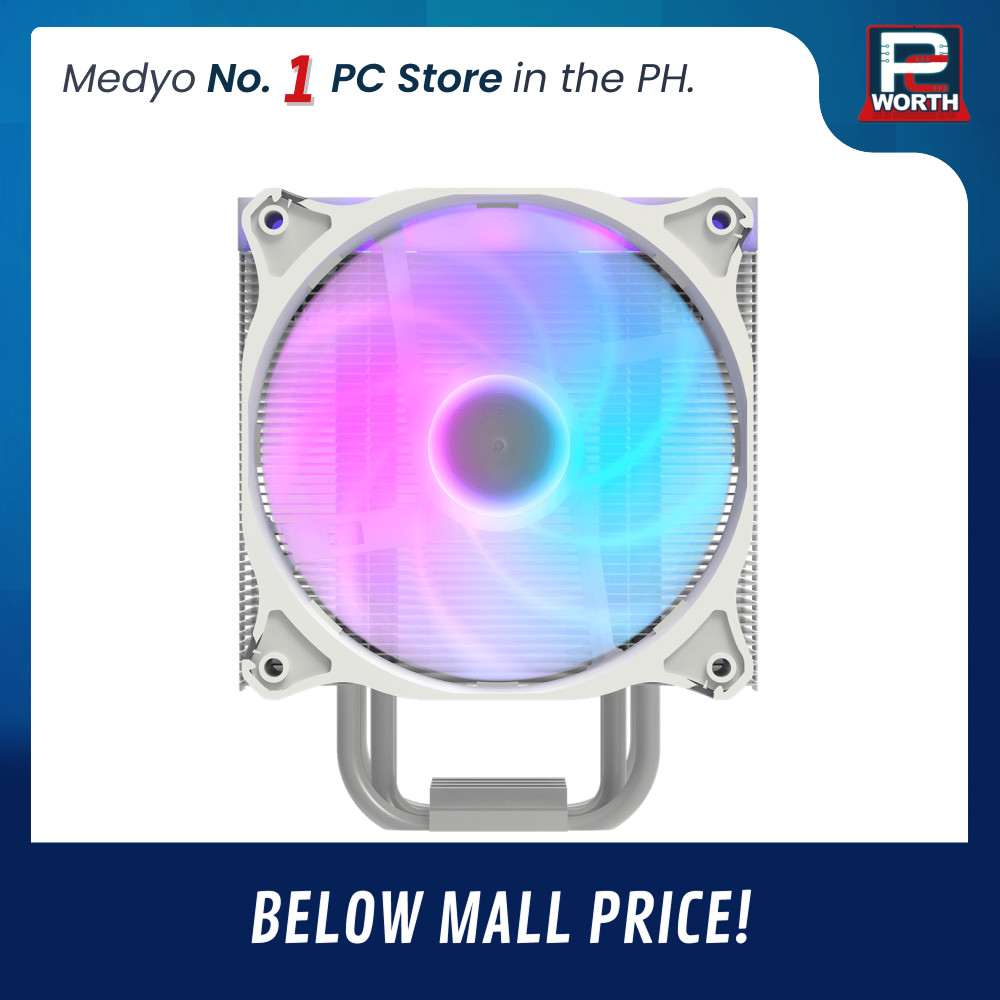 DARK FLASH DARKAIR (LT) ARGB WHITE 1 FAN AIR COOLER | PC Worth