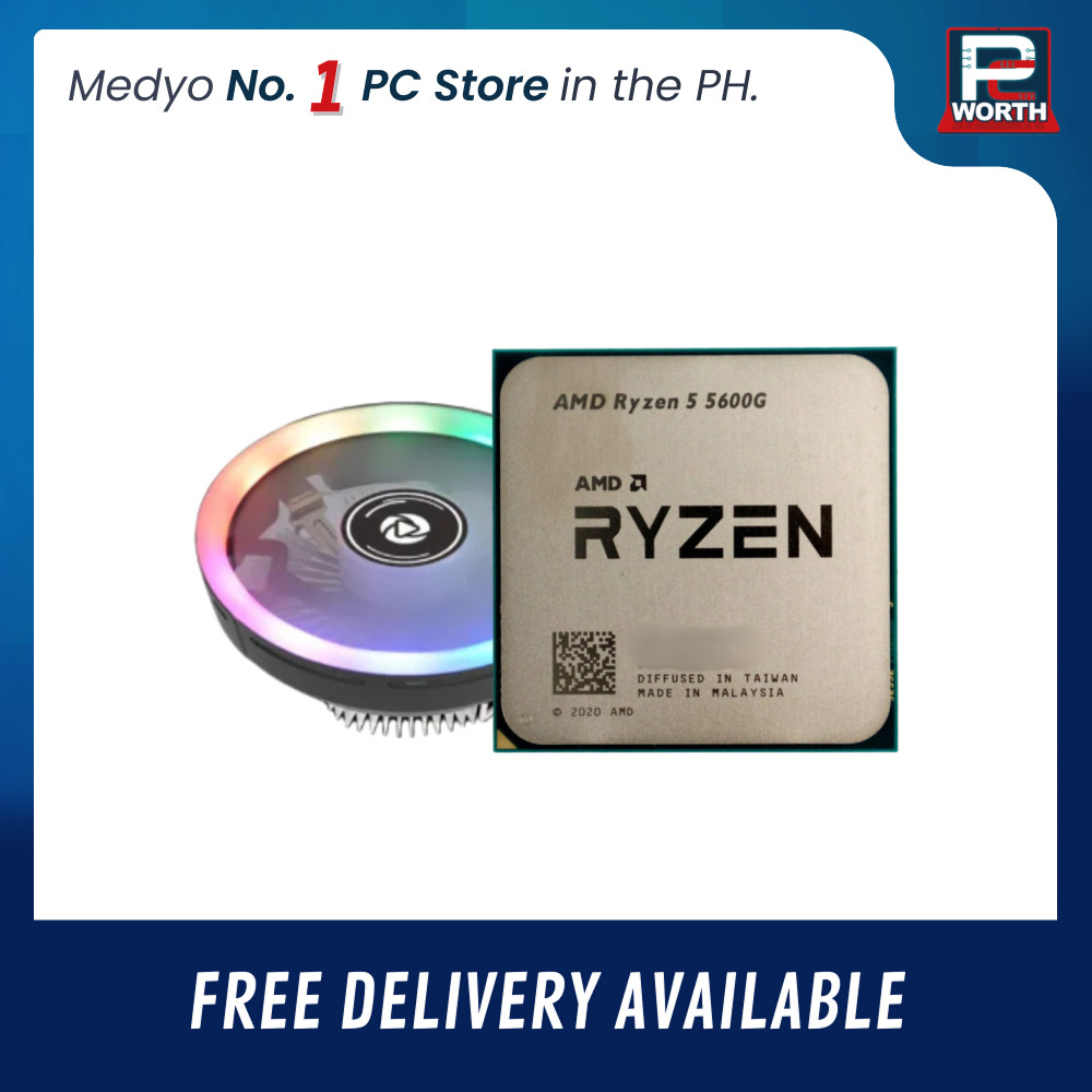 AMD RYZEN 5 5600G MPK (AM4) W INPLAY RF-01 CPU COOLER (TRAY TYPE) | PC ...