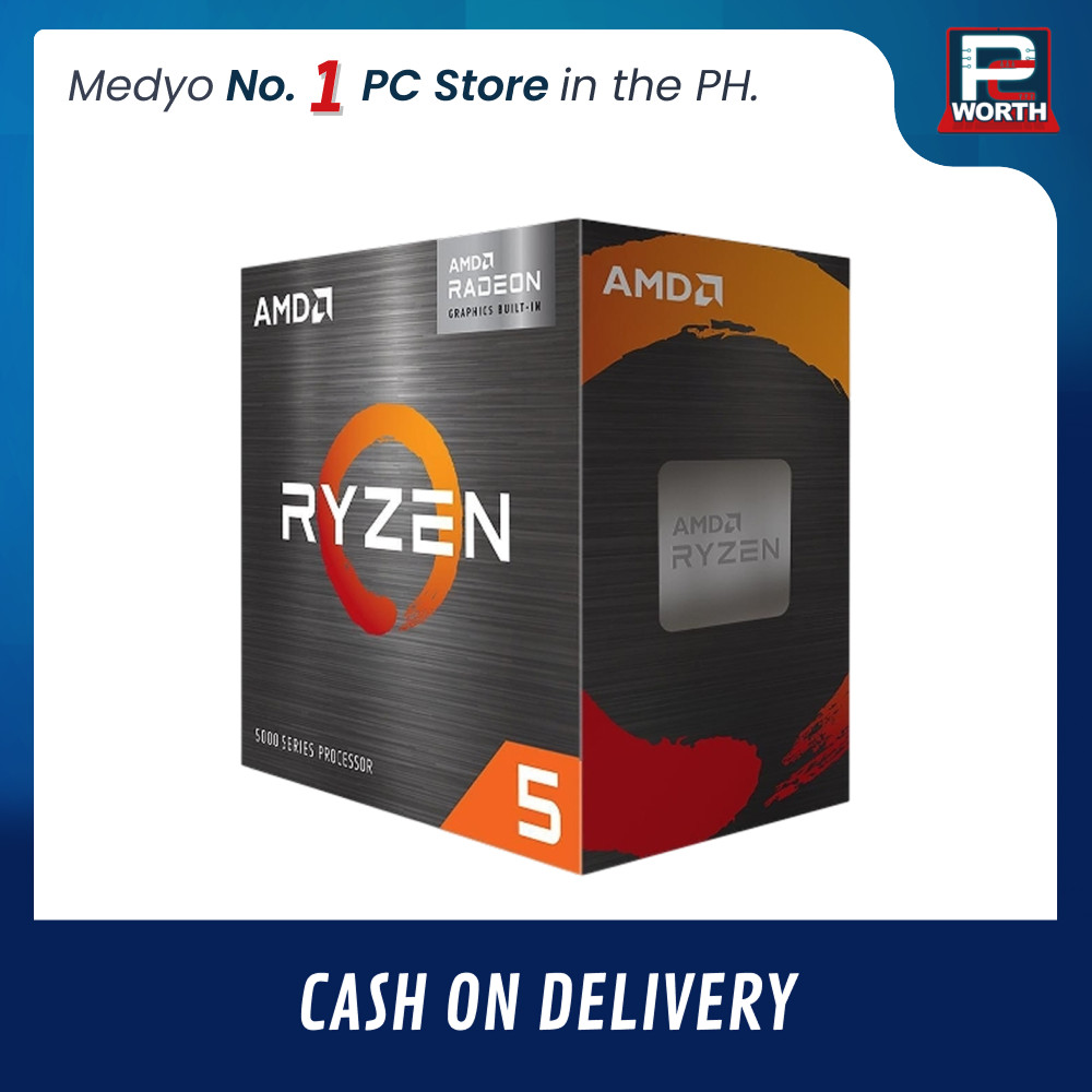 AMD RYZEN 5 5600G (AM4) WITH WRAITH STEALTH COOLER (BOXED) | PC Worth