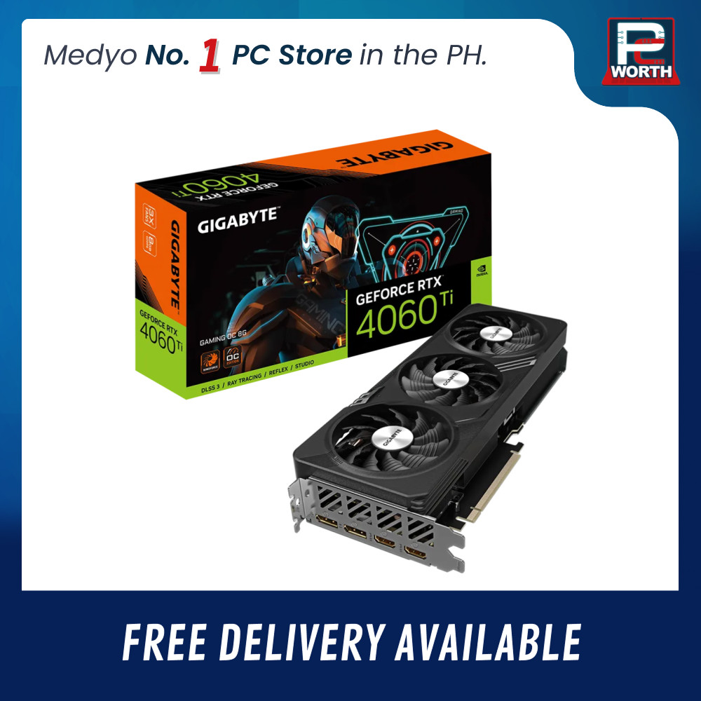 GEFORCE RTX 4060 TI GIGABYTE GAMING OC 8G GDDR6 TRIPLE FAN | PC Worth