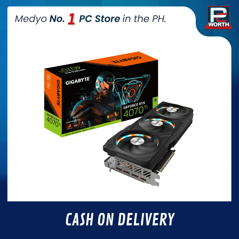 GEFORCE RTX 4070 TI GIGABYTE GAMING OC 12GB GDDR6X TRIPLE FAN | PC Worth
