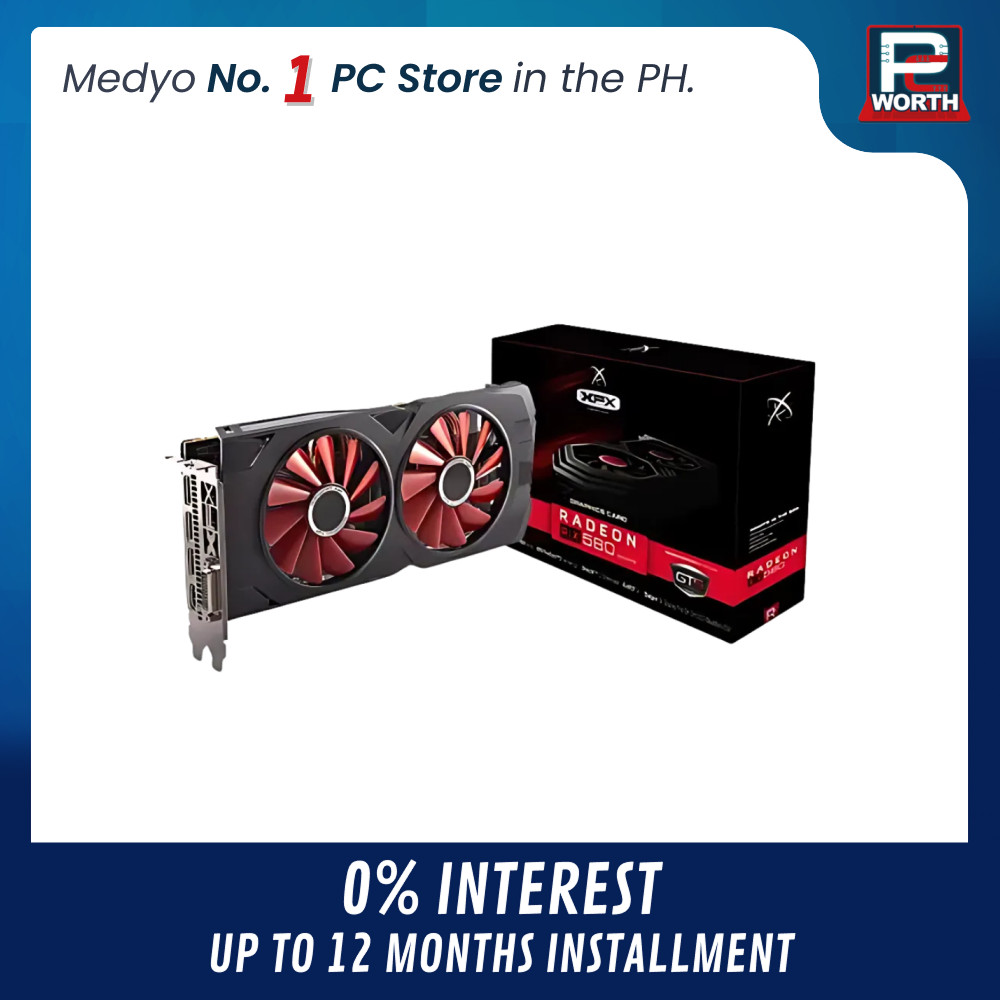 RADEON RX580 XFX GTS 8GB GDDR5 DUAL FAN | PC Worth