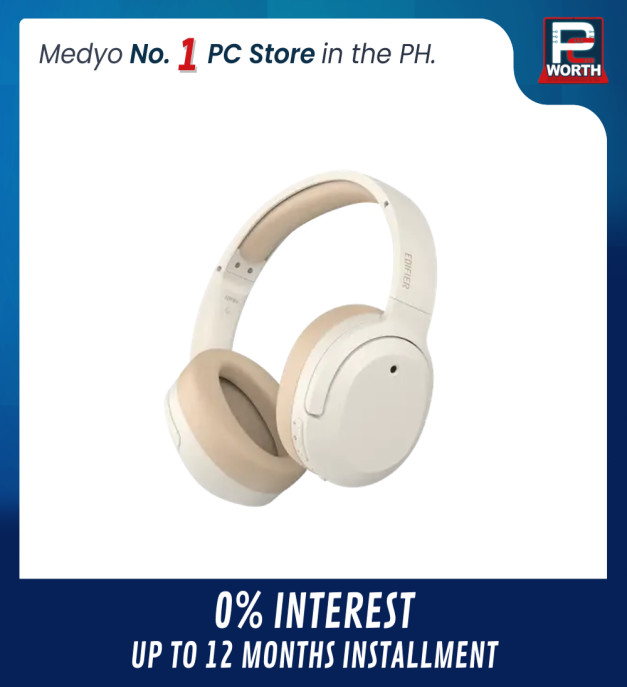 EDIFIER W820NB PLUS WIRELESS NOISE-CANCELLING HEADSET IVORY WHITE | PC ...