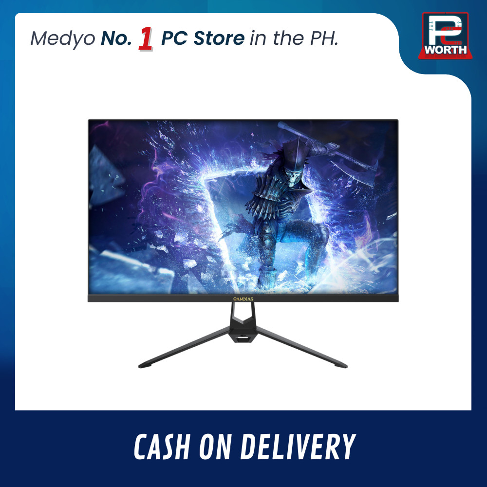 GAMDIAS ATLAS HD238IF III BLACK 23.8" 120HZ FHD IPS MONITOR | PC Worth