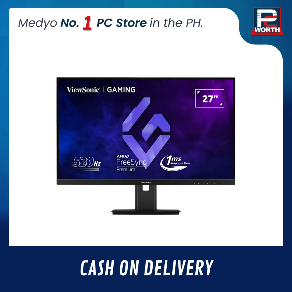 VIEWSONIC XG2737 BLACK 27" 520HZ FHD IPS GAMING MONITOR | PC Worth