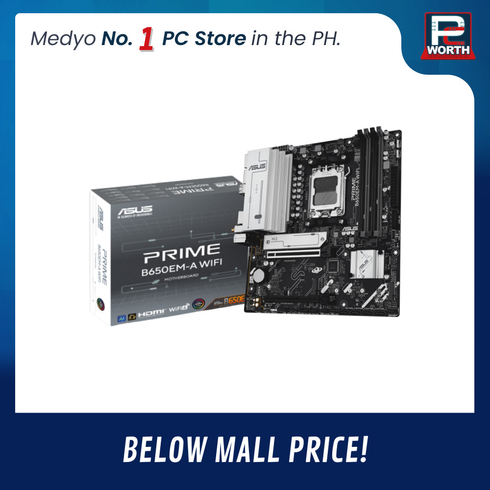 ASUS PRIME B650EM-A WIFI DDR5 MATX AM5 | PC Worth
