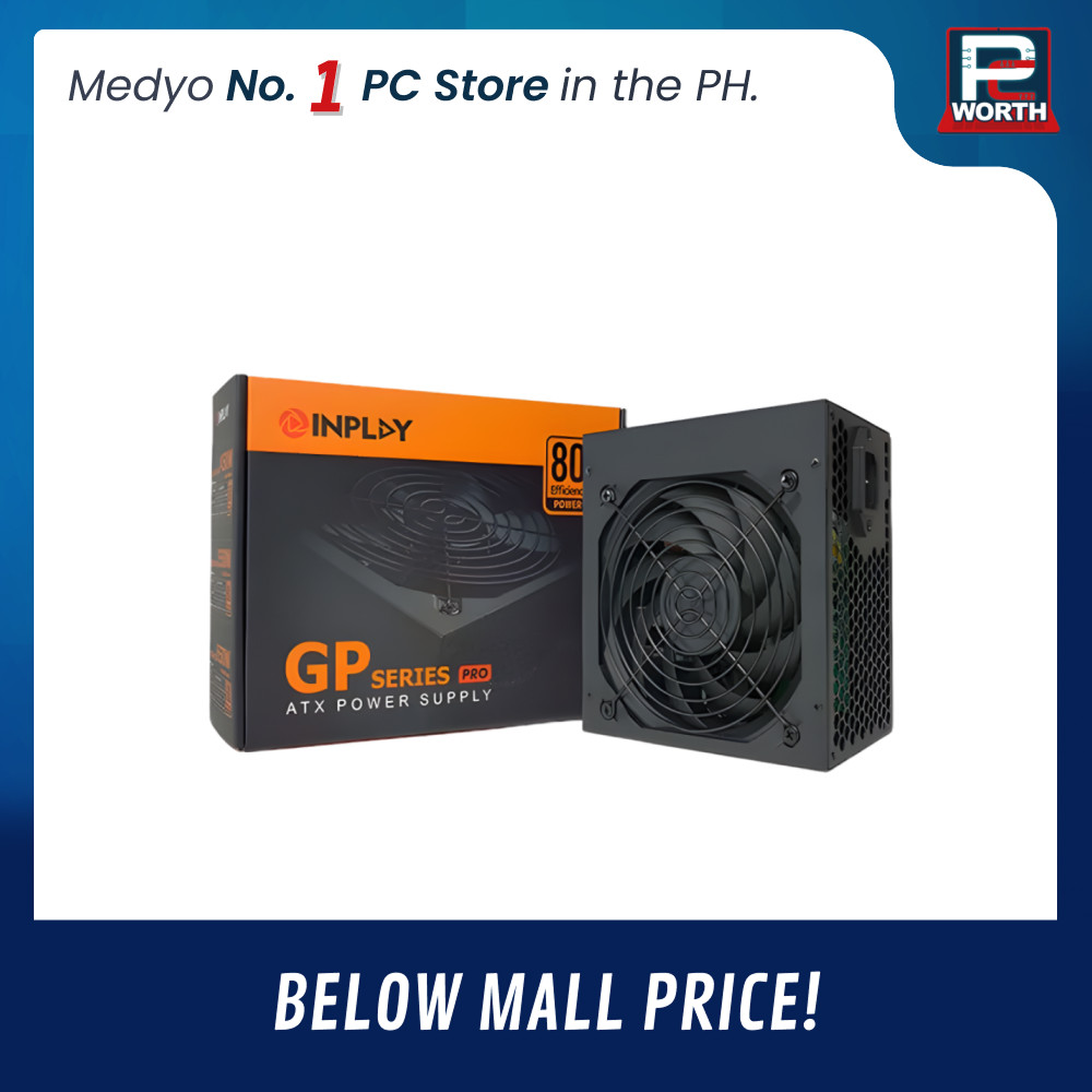 INPLAY GP450 PRO 450W BLACK 80+ POWER EFFICIENCY ATX NON MODULAR | PC Worth